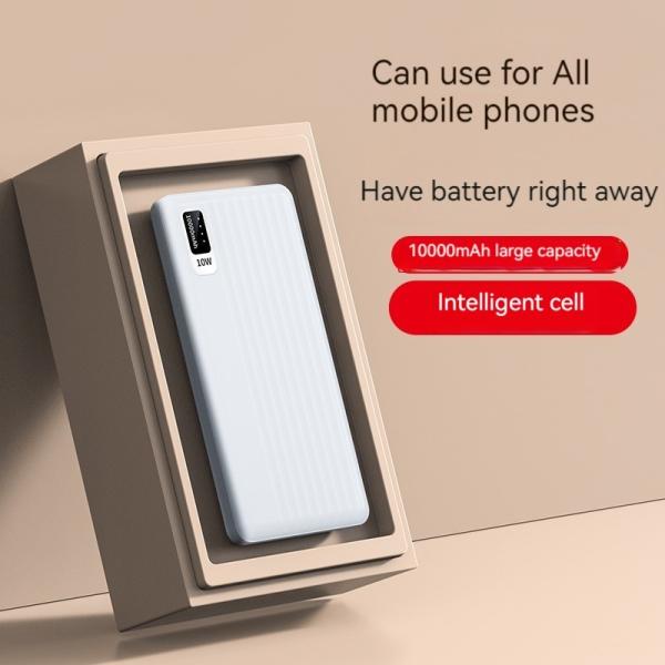 Quality 10W Output Power Micro USB Input Interface Ultra Slim 10000mah Power Bank for for sale