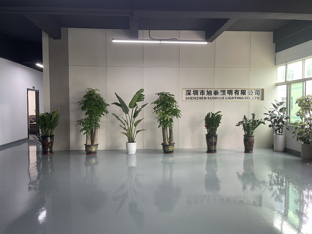 China Factory - Shenzhen Sunrise Lighting Co.,Ltd.