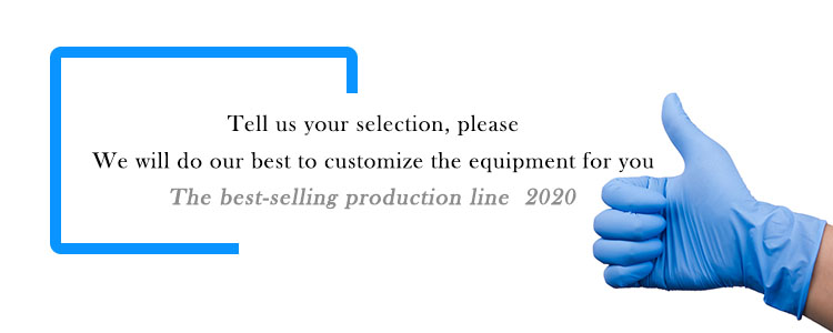 surgical glove making machine