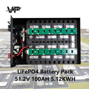 Quality VP Modular 100AH 48V Solar LiFePO4 Battery Stackable Rack-Mount Solar Storage for sale