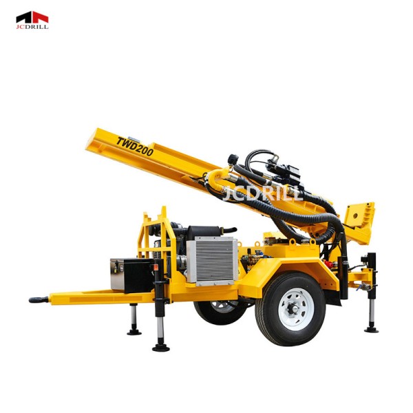 Quality Versatile DTH Drilling Method Water Well Drilling Rig with OK OEM and Crawler for sale