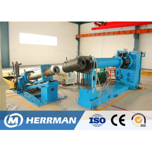 Quality Cantilever Type Rubber Extrusion Line , Cable Vulcanizing Machine 300kg/H Max for sale
