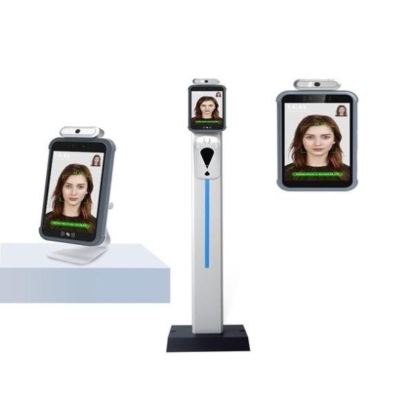 Quality RK3399 Thermal Face Recognition Device SDK Body Temperature Kiosk Time for sale