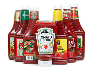 Quality Personalised Tomato Ketchup Bottle Label Sticker Printing Waterproof for sale