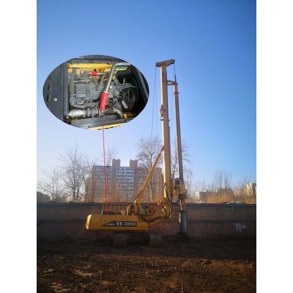 Quality 160knm FD168SE Hydraulic Piling Rig Maximum Depth 55m Used Piling Machine for sale