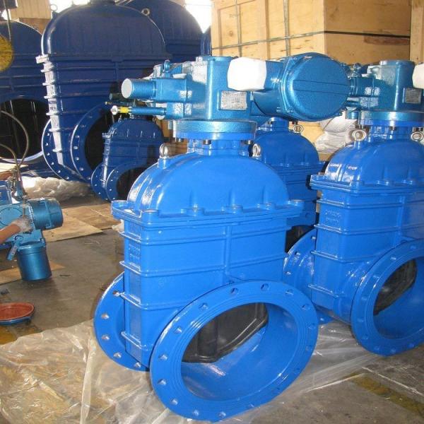 Quality DN50-DN600 DI Gate Valve Electric Control Ductile Iron Valves for sale