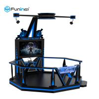 Quality Amusement Park Virtual World Simulator 0.9KW Black 220V 9D VR Space Walk Boxing for sale