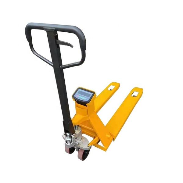 Quality Customized Color 2000 kg Electronic Pallet Scale for Weighing Hand Pallet for sale