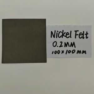 Quality 0.2mm Thick Nickel Fiber Felt Pure Nickel Metal Fiber Felt For AEM Hydrogen for sale