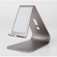 Quality Punch Press Stamping S Shape Metal Laptop Stand Minimalist Style for sale