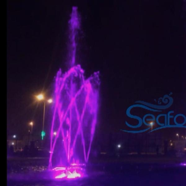 Quality Saudi Arabia Multimedia Fountain Project Musical Dancing Rotary Nozzle Fountain for sale