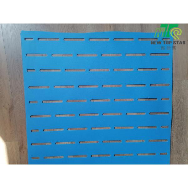 Quality Orange IXPE Foam Underlayment 2mm Durable Slotted With Hole for sale