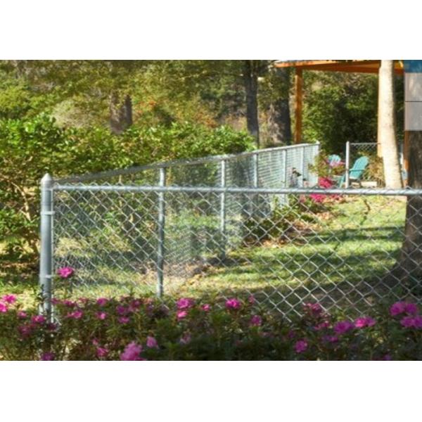 Quality Galvanized Steel Chain Link Mesh Fence Fabric with 60x60mm Hole Size for sale