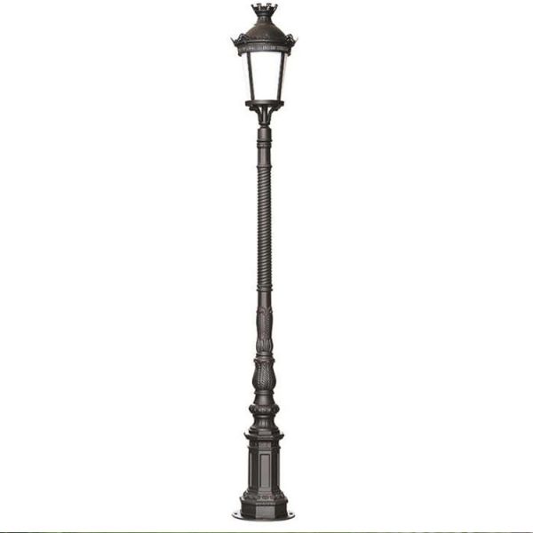 Quality Waterproof Modern Poles Led Garden Light for European Antique Garden Decoration 9.5kg for sale