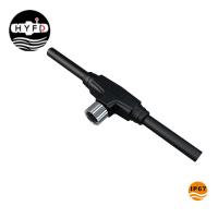 Quality M12 IP67 3 Way 4 Pin 8.0mm T Shaped Electrical Connector for sale