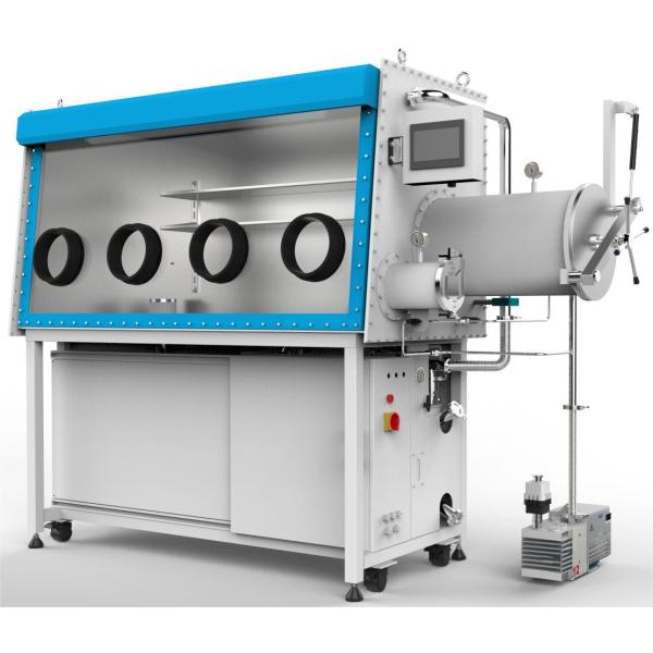 Quality Single Double Station Inert Gas Glove Box Ensures Water Oxygen Content ≤0.1ppm And Leakage Rate ≤ 0.001%Vol /H for sale