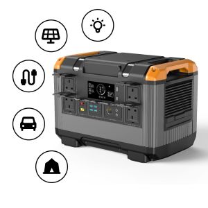 Quality MPPT Controller 2400W Portable Power Station LED Lighting System For Solar for sale