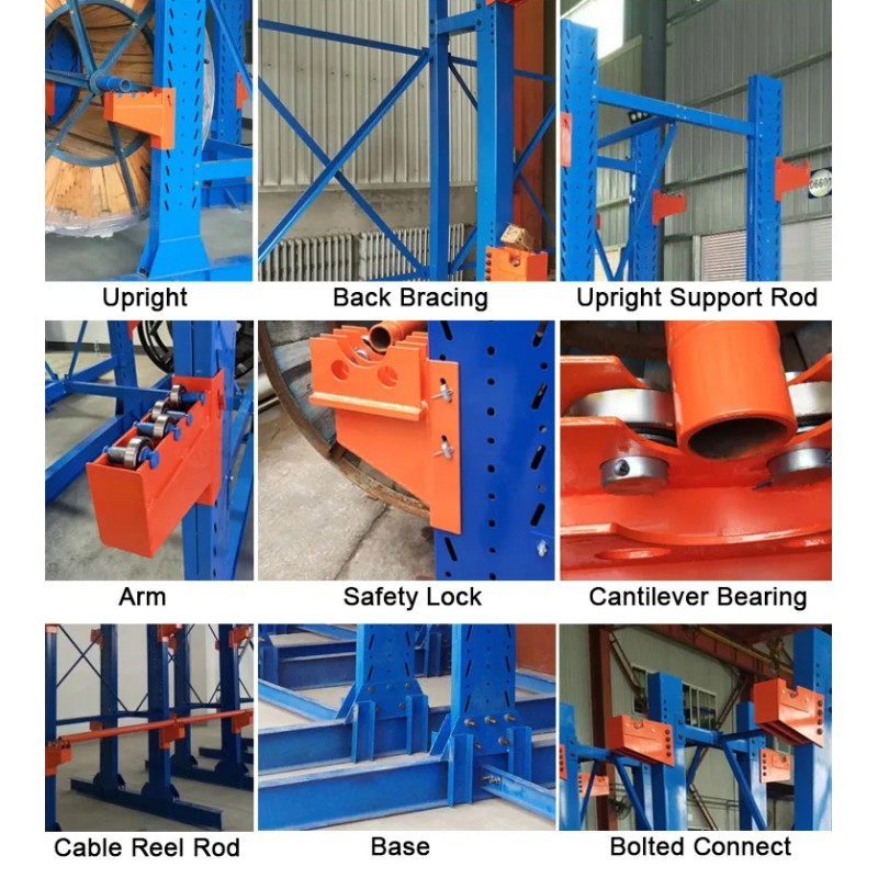 Cantilever Racking For roll materials