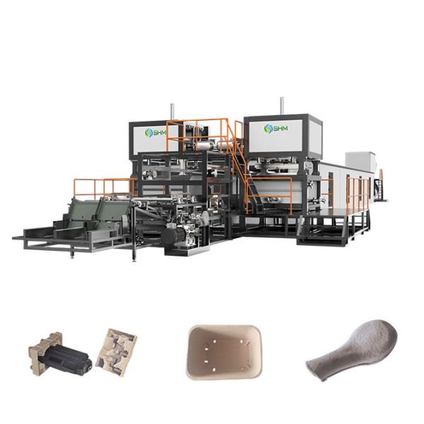 Quality Corrugated Molded Pulp Packaging Machinery Pulp Cat Litter Basin Making Machine for sale