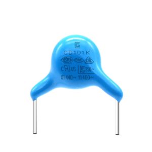 Quality Stable Blue Ceramic Capacitor 101K For Electronic Equipment for sale