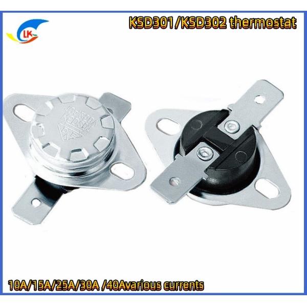 Quality Ksd301 Series Jump Type Thermostat Temperature Control Switch 250V 10A 16A 30A for sale