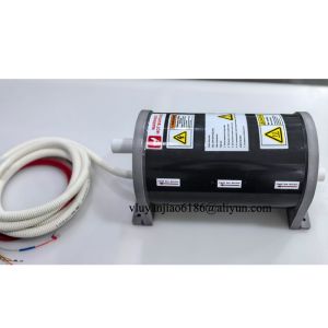 Quality 240V Single Phase 6KW Quartz Inline Chemical Heater For SC1 Cleaning Process for sale