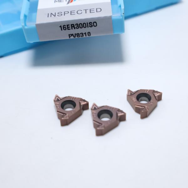 Quality Carbide Insert CNC Threading Inserts, External-hole,16ER100ISO 16ER150ISO for sale