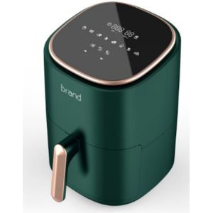 Quality Dark Green Touchscreen 3800ml High Temperature Air Fryer GS Approved for sale