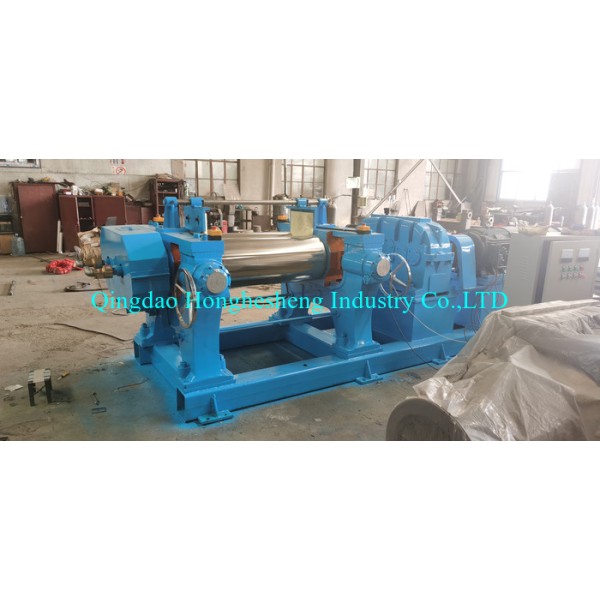 Quality Automatic Stock Blender Rubber Open Mixing Mill Two Roll 72HS for sale