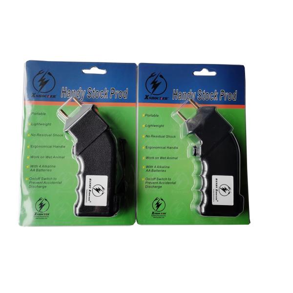 Quality Easy Operate Small Handheld Cattle Prod Electric 0.27kg Customized Logo for sale