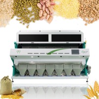 Quality High Precision Wheat Barley Grain Corn Color Sorter 448 Channels for sale