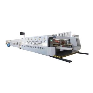 Quality Two Color Printer Slotter Die Cutter Machine Folder Gluer Machine CE for sale