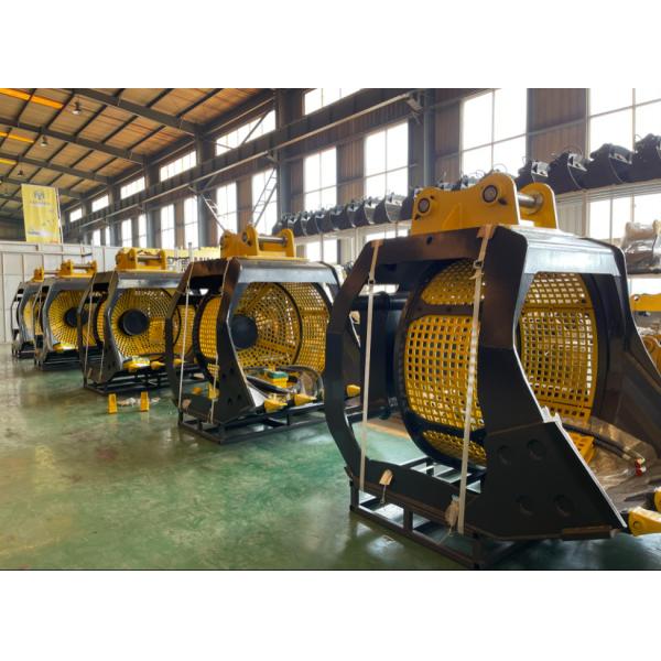 Quality Sand Soil Screening Bucket Excavator Screening Rotating Bucket CE Certified for sale