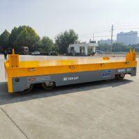 Quality 80T Battery Transfer Cart Manufacturing Industry Transfer Trolley for sale