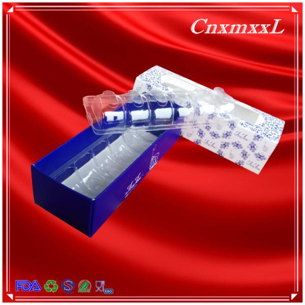 Quality macaron clamshell box macaron plastic container clear macaron blister box for sale