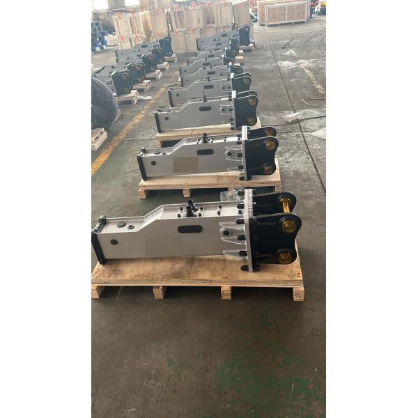 Quality 1.2-3 Ton Mini Excavator Rock Hammer Box Type Breaker Customized 12 Months Warranty for sale