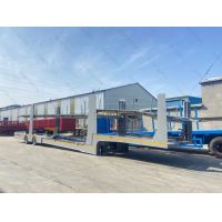Quality 2 Layer Car Carrier Trailer Hydraulic Lift Car Transport Trailer European Design for sale