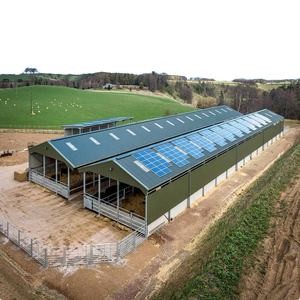Quality Light Steel Frame Open Bays Sheds for Construction Sites for sale