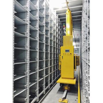 Quality Height 12900mm Lightweight ASRS Stacker Crane Single Mast SRM for sale