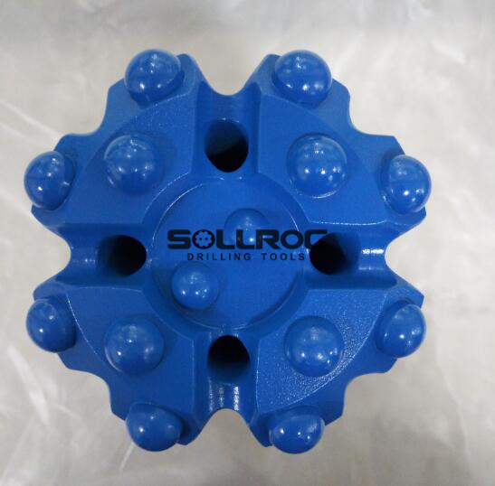 Quality T45 Retrac Button Drill Bit Top Hammer Drilling Tools For Bench Mining for sale