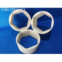 Quality Inner Hexagon High Alumina Ceramic Tube For Mechanical Parts for sale