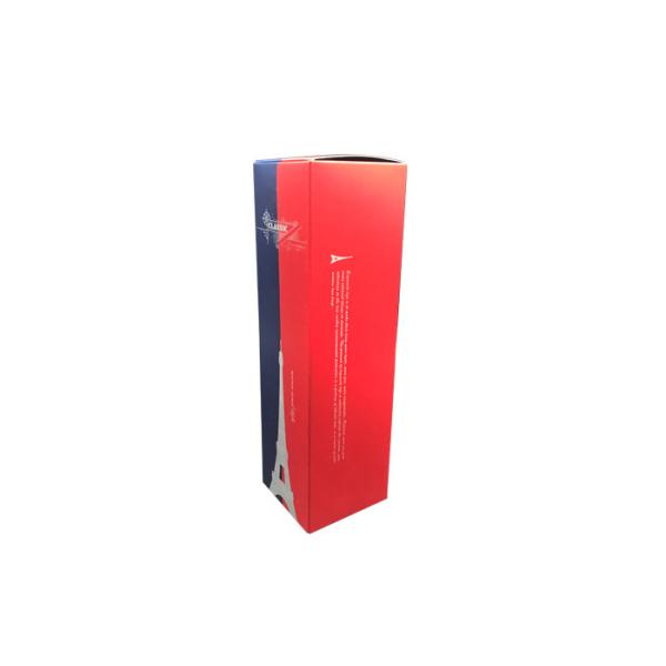 Quality Exquisite Sustainable Wine Gift Box Packaging / Wine Bottle Shipping Box for sale