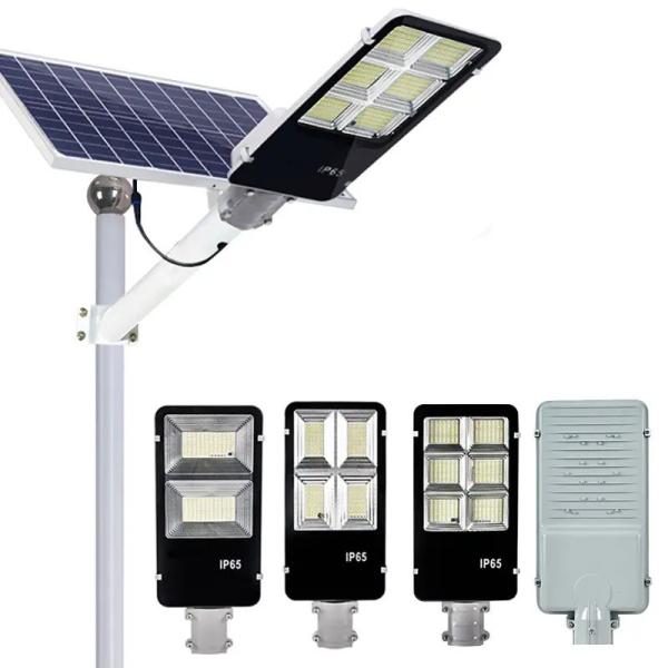 Quality Outdoor 100 Watt LED Solar Street Light Die Cast Aluminum Solar Powered Streetlights for sale