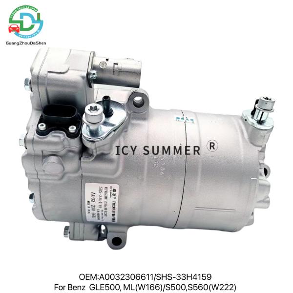 Quality A0032306611 SHS-33H4159 For Benz GLE500 ML W166 S500 S560 W222 Hybrid Compressor for sale