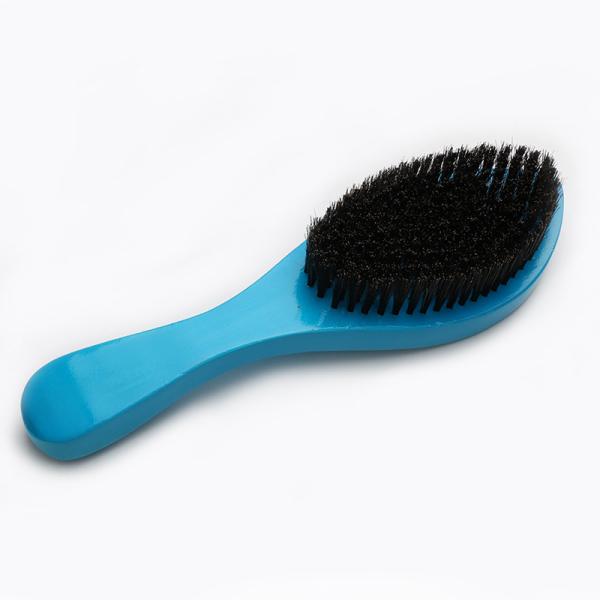 Quality Custom Logo 360 Wave Brush Long Wooden Handle For Men Soft Hard Boar Bristle for sale