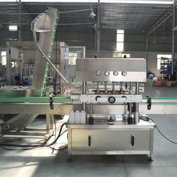 Quality PLC Core Components 2.5KW Simple Automatic Linear Capping Machine for Your for sale