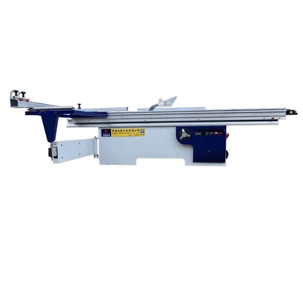 Quality 5.5KW Woodworking Machinery Double Saw Blades Sliding Table Saw for 45 90 Degrees Cuts for sale