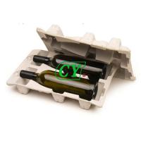 Quality Disposable Molded Pulp Trays Biodegradable Pulp Industrial Package for sale