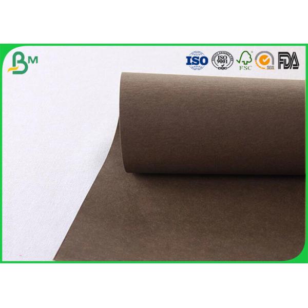 Quality Different Color Washable Kraft Liner Paper Roll For Making Bag / Wallet for sale