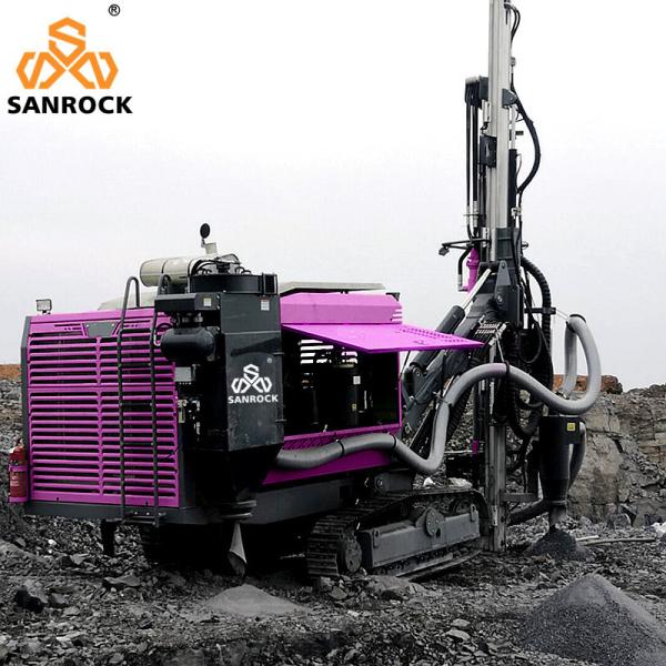 Quality Hydraulic DTH Drilling Rig Integrated Automation Drilling Rig Crawler Mining for sale
